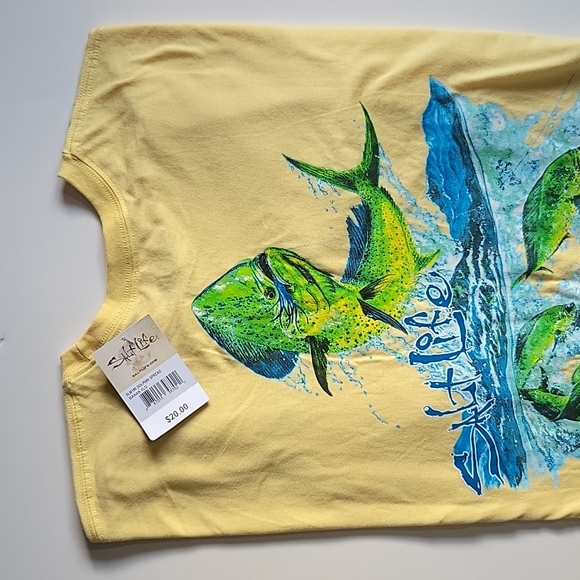 Salt Life | Shirts | Salt Life Mens Xl Tshirt With Mahi Mahi | Poshmark